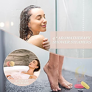 JIALVBIN Gifts for Mom from Daughter for Mom Gifts Birthday Gifts for Mom Relaxing for Grandma Luxury Novelty Baskets Gifts Set