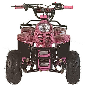 X-PRO 110cc ATV Quad ATVs Quads 110cc 4 Wheeler ATVs ATV 4 Wheelers,Pink