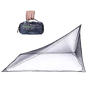 4Monster Camping Net with Carry Bag, Compact and Lightweight, Fits Bed,Sleeping Bags,Tent (Double)