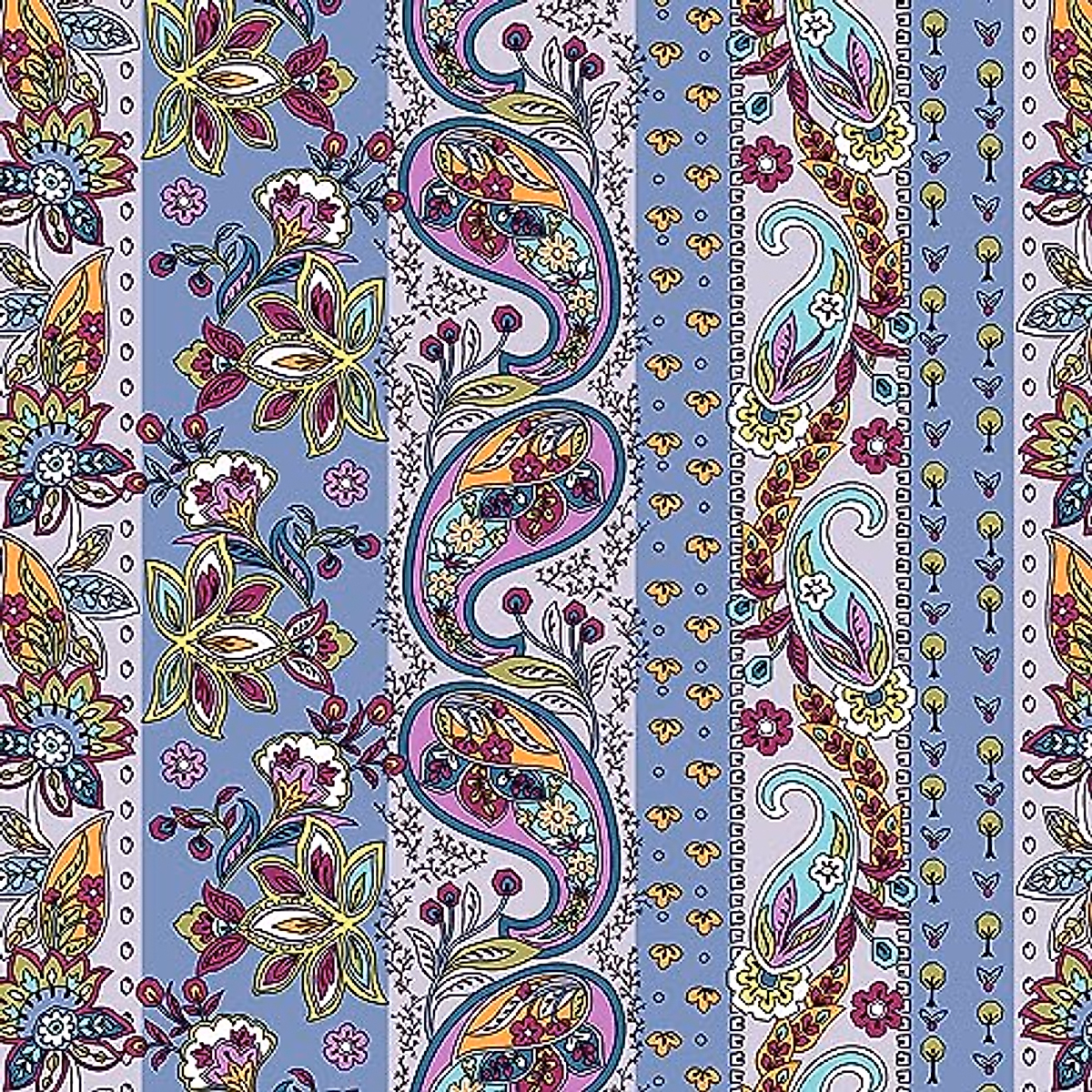 Vera Bradley Recycled Lighten Up Reactive Bag Organizer, Provence Paisley Stripes