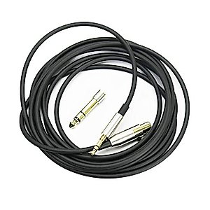 NewFantasia Replacement Audio Upgrade Cable Compatible with beyerdynamic DT 1990 Pro, DT 1770 Pro Headphone and Compatible with AKG K371, K175, K275, K245, K182, K7XX Headphone 3.1meters/10feet