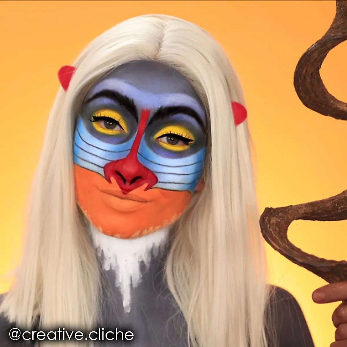 Mehron Makeup Paradise Makeup AQ Refill Size | Stage & Screen Performance, Face & Body Painting, Beauty, Cosplay, and Halloween | Water Activated Face Paint, Body Paint .25 oz (7 ml) (Orange)