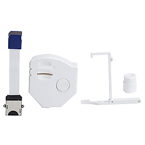Yunir Memory Card Mount Kit, 3D Print Extension Memory Card Extender Adapter Mount Kit for Holder Gdemu(White)