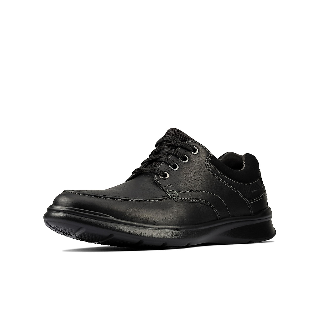 Clarks Men's Cotrell Edge Oxford, Black Oily Leather, 9.5 W US