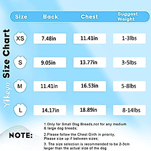 4 Pieces Dog Shirt, Dog Clothes for Small Dogs Boy, Summer Funny Printed Cool Dog Clothes Male Cute Pet Puppy Clothing Outfits Tshirts, Cat Apparel, S,Blue,Grey,Black