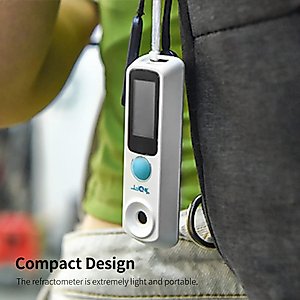 DiFluid Brix Refractometer with ATC for Coffee Digital Coffee Refractometer Range 0-26% +/-0.03% Accuracy