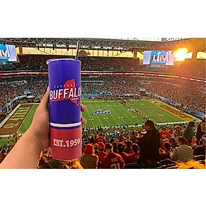 LANJAO Tumbler 20oz Straight Skinny Car Cups With Insulated Cup Sleeve Portable Handle, Sports Travel Coffee Mug, Stainless Steel, Insulated,Classic Collection Gifts for Men Women Fans