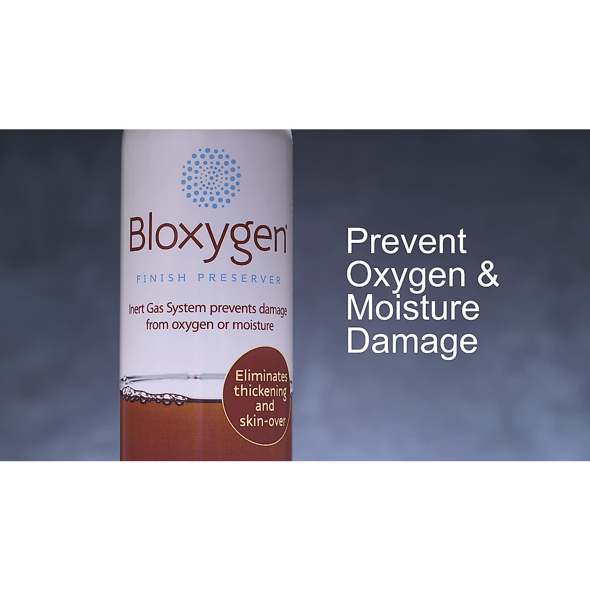 Bloxygen Preserver with Plow and Spout, 2 Cans 0.41 oz. of 100% Natural Argon Gas, Inert Gas Can Preservation System for Paint/Auto Chemicals/Varnish/Food & Wine Preserver, Home Improvement