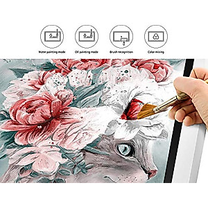 Samsung Flip 2 WM65R 65 Inch Digital Flipchart for Business 4K UHD 3840x2160 with Touch Screen, Wi-Fi, HDMI, USB (LH65WMRWBGCXZA)