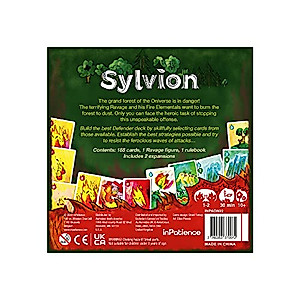 Sylvion Board Game | Tower Defense Strategy Game from The Oniverse | Fun Family Game & Kids | Ages 10+ | 1-2 Players | Average Playtime 30 Minutes | Made by inPatience, Multicolor (INPAON22)