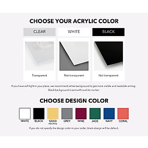 Large Personalized Acrylic Wall Calendar - Personalized Calendar 2024 Dry Erase Calendar Family Calendar Monthly and Weekly Board Family Planner (36"x24", Standard Package)