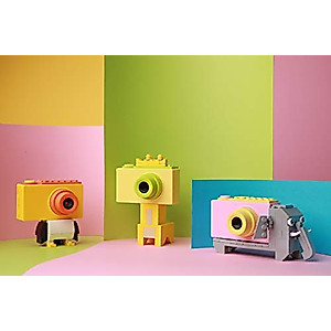 Kids Digital Camera, 1080P FHD Kids Camera 2 Inch IPS Screen Compatible Selfie Support 32GB SD Card, for Boys Girls Puzzle Pack Included
