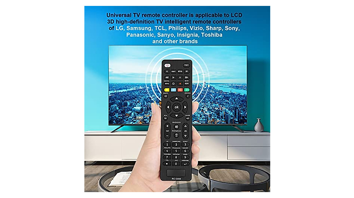 Universal IR Remote Control for Smart TVs – Fast Setup & Netflix Keys