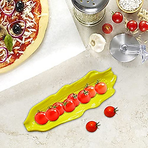 4 Pack Plastic Corn Trays, Corn Holders for Corn on the Cob Dishes, Corn Holders Cob Dinnerware for Sweet Butter Corn Container for Kitchen Barbecue Tool - Easy Clean