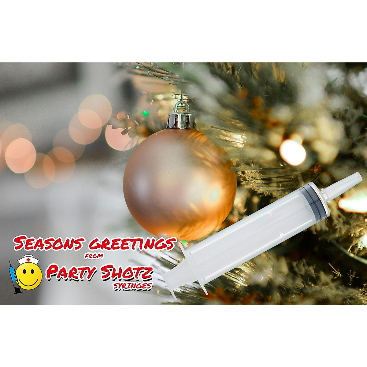 Party Shotz Jello Shot Syringes (Large 2oz with CAPS) Plastic Reusable Shots for Halloween, Christmas, Thanksgiving, Bachelorette Parties Favors - 60ml (2oz Jello Syringes, 36)