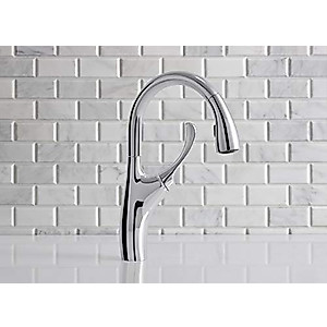 Kohler K-R72511-SD-CP Mazz Kitchen Sink Faucet, Polished Chrome