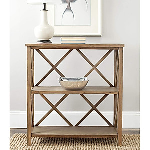 Safavieh American Homes Collection Liam Oak 2-Tier Open Bookcase