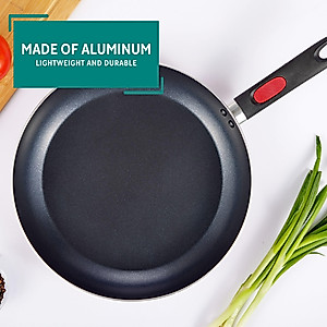 Mirro A79605 Get A Grip Aluminum Nonstick Fry Pan Cookware , 10-Inch, Red