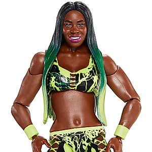 WWE MATTEL Naomi Elite Series #78 Deluxe Action Figure with Realistic Facial Detailing, Iconic Ring Gear & Accessories