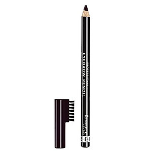 Rimmel Professional Eyebrow, Black Brown, 0.05 Ounce (Pack of 1)