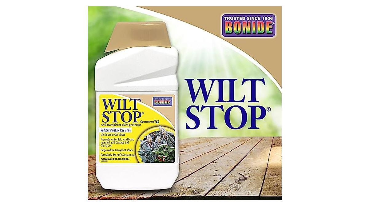 Bonide Wilt Stop Anti-Transpirant Plant Protector - Long Lasting 32 oz
