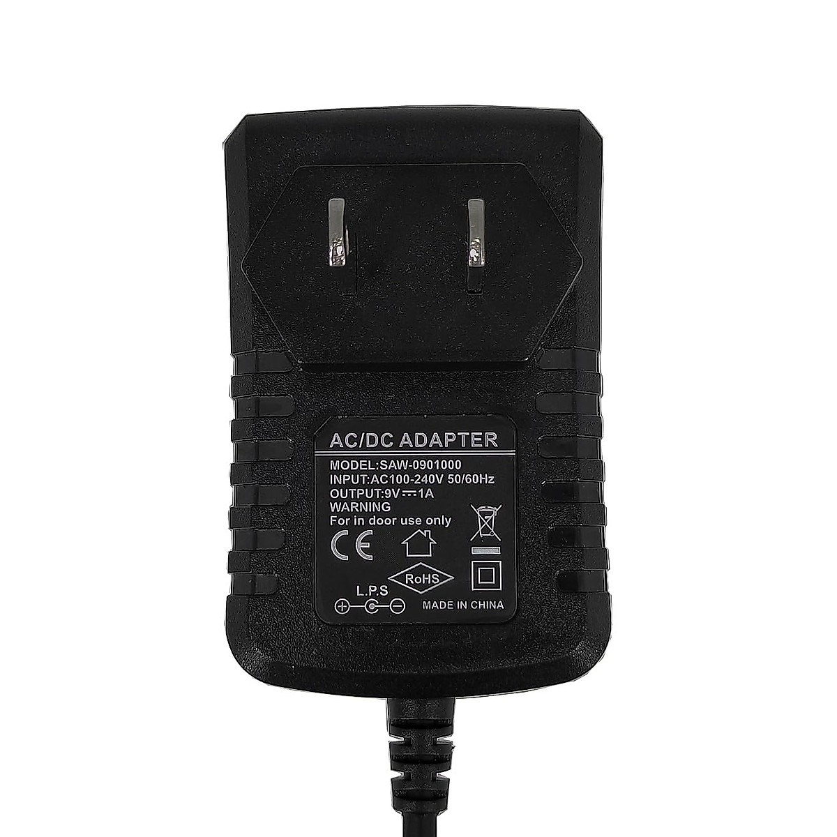 Pigtone Guitar Pedal Powerr Supply Adapter 9V DC 1A 1000mA of Guitar Effect Pedal