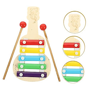 MILISTEN 10 sets Instrument Learning Kids of Educational Baby Boys Stuffer Stocking Preschool Plaything Gift and Xylophone Toys Musical Wooden Percussion Girls Gifts Toy Toddlers Toddler