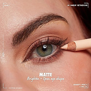 NYX PROFESSIONAL MAKEUP Wonder Pencil, Multi-Use Micro Highlighter & Concealer Stick - Light