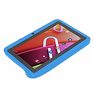 HEEPDD Reading Tablet Blue Octacore CPU Dual Camera HD IPS Screen 4GB RAM 128GB ROM 7 Inch Tablet for Study (Blue)