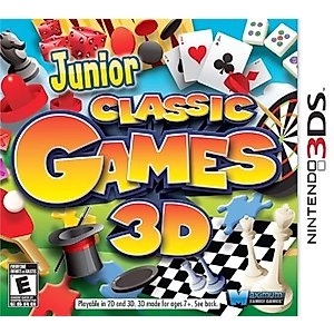 Junior Classic Games 3D - Nintendo 3DS