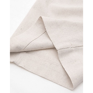 Bonnorth Womens Wide Leg Trousers for Women Golf Flowy Capri Pants for Women Boho Lounge Linen Palazzo Pants Women's Lounge Oversized Sweatpants Pants Khaki XL