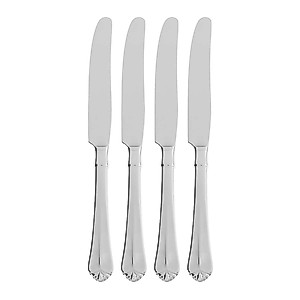 Oneida Juilliard Fine Flatware Dinner Knives, 0.65 LB, Metallic