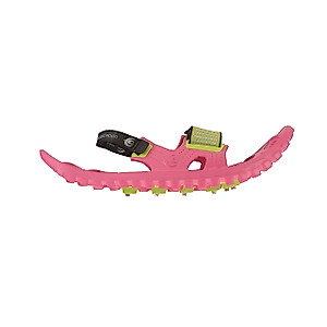 Crescent Moon Lightweight Youth Snowshoes with Foam, Perfect Kid Snowshoes for Snowshoeing, Toddler and Kids Snow Shoes with Secure Velcro Bindings, Rocker Cloud Deck and Ice Spikes