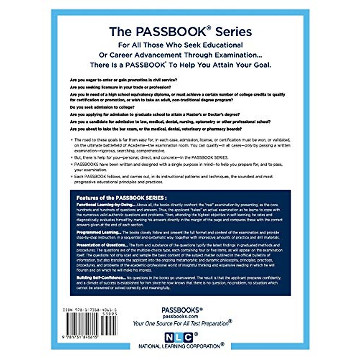 Elevator Apprentice (C-4061): Passbooks Study Guide (Career Examination Series)