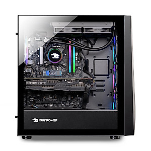 iBUYPOWER Trace5MR 1003Ti Liquid Cooling Gaming Desktop Computer, Intel Core i7-11700KF 3.6GHz, 16GB RAM, 1TB SSD NVIDIA GeForce RTX 3080Ti 12GB, Windows 10 Home, Free Upgrade to Windows 11