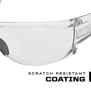 Mechanix Wear: Vision Type-N Safety Glasses with Advanced Anti Fog, Scratch Resistant, Rimless Lens, Protective Eyewear, One Size Fits All, For Indoor & Outdoor Use (Clear Lens)