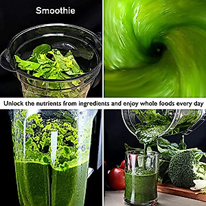 High-Powered 1450W Blender Smoothie Maker with Variable Speeds, Large Capacity Tritan Jar, 4 Preset Programs, Make Healthy Drinks & Meals Effortlessly