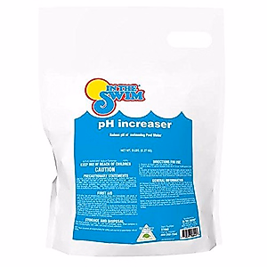 In The Swim pH Increaser for Pools - 25 Pound - Granular 100% Sodium Carbonate (Soda Ash) to Raise pH Up