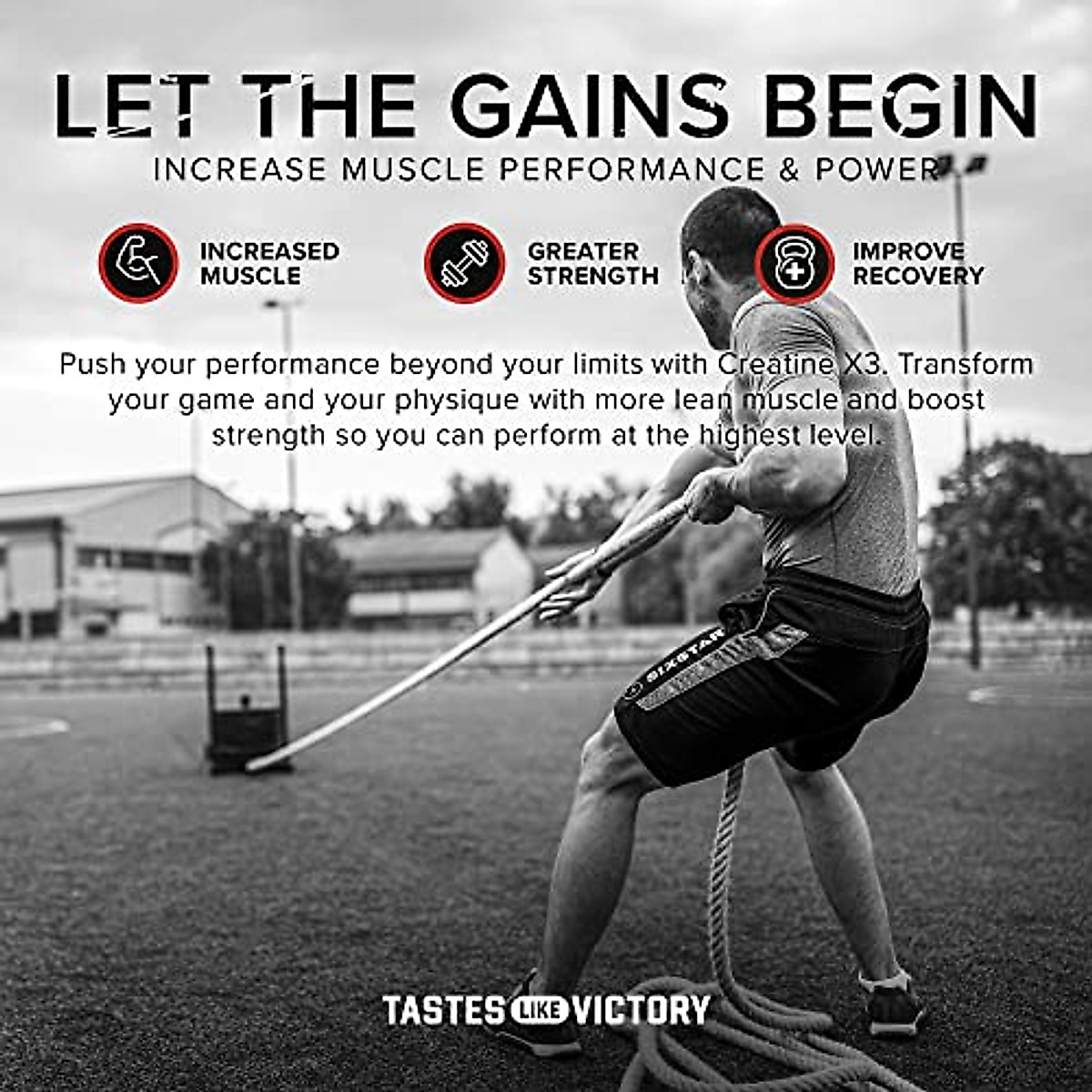 Six Star Creatine Pills Post Workout X3 Creatine Capsules | Creatine Monohydrate Blend | Muscle Recovery & Muscle Builder for Men & Women | Creatine Supplements, 20 Servings