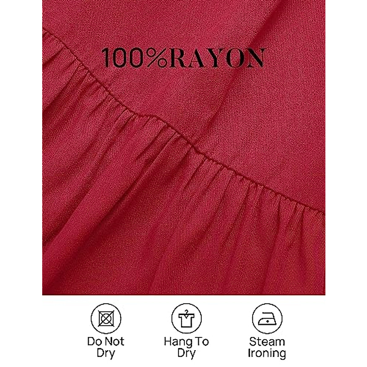 ZESICA Women's 2023 Summer Crossover Halter Neck Sleeveless Plaid Cut Out Backless Flowy A Line Maxi Dress,Red,Medium