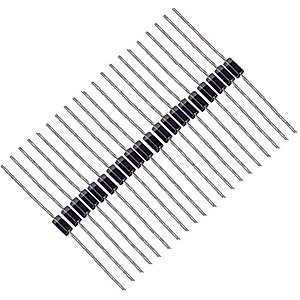 AMX Solar Diodes - Solar Panel Blocking Diodes and Bypass Diodes for Mini Solar Cell Project Connections up to 20v 1000ma - 1N5817 - Pack of 20