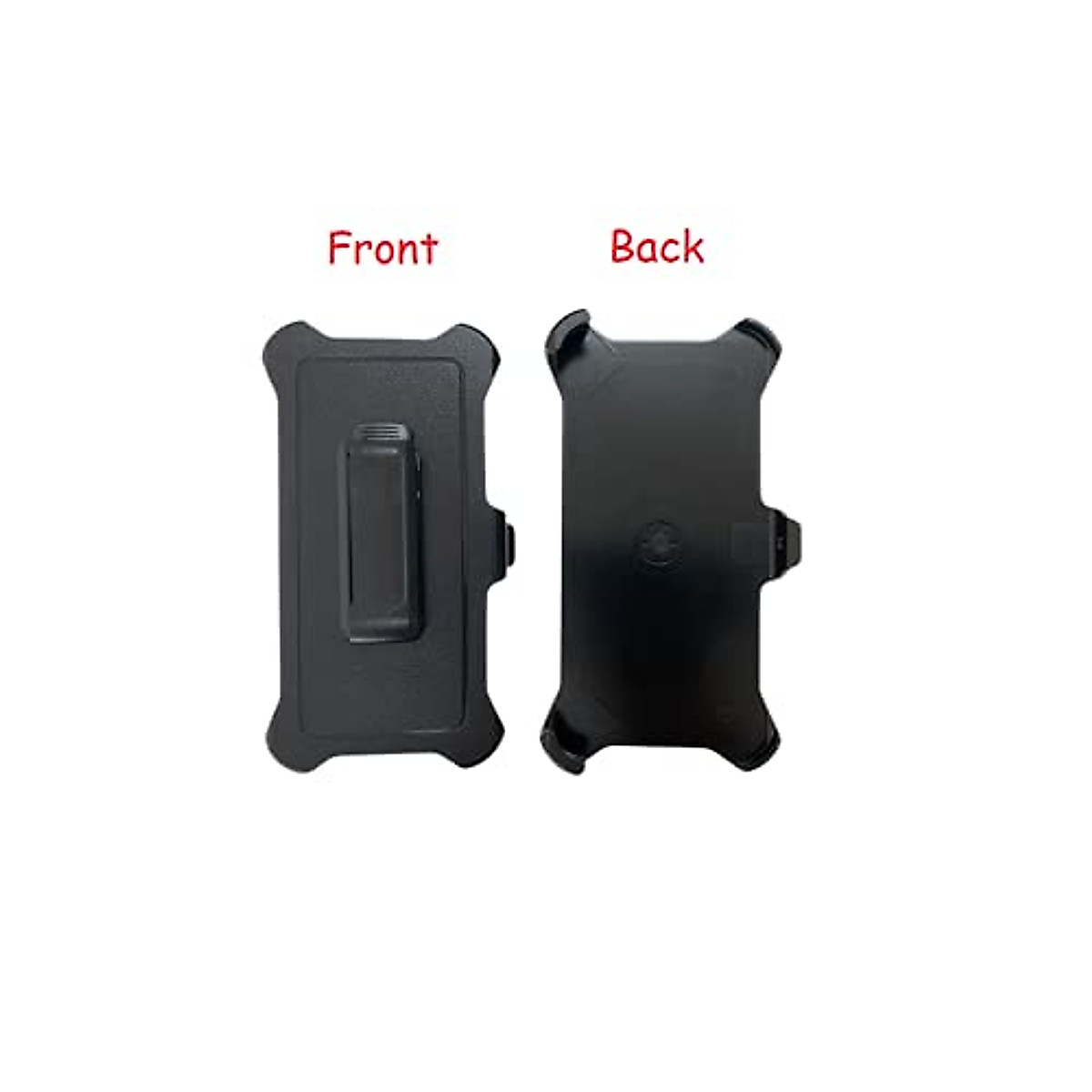 2 Pack Holster Belt Clip Replacement Compatible with OtterBox Defender Series Case for Apple iPhone 11 (6.1") ONLY (Belt Clip Only, Not Including The Case)