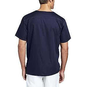 Carhartt Ripstop: Men’s Chest Pocket V-Neck Top — Navy, XL