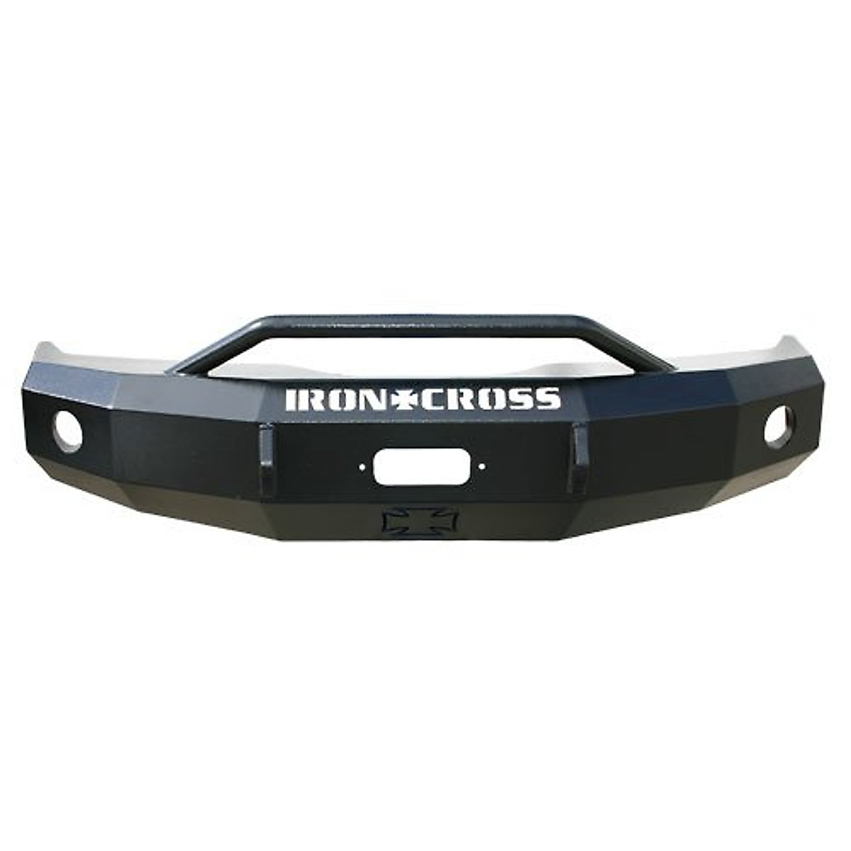 Iron Cross Automotive 22-315-03 Heavy Duty Front Bumper with Push Bar for 2003 to 2006 GMC Sierra 1500