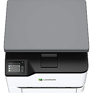 Lexmark MC3224dwe Color Multifunction Laser Printer with Print, Copy, Scan, and Wireless Capabilities, Two-Sided Printing with Full-Spectrum Security and Prints Up to 24 ppm (40N9040), White, Gray