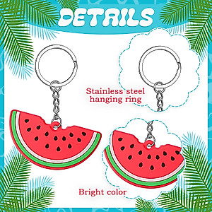 Yinkin 36 Pcs Summer Party Keychains Beach Flamingo Pineapple Turtle Surfboard Keychain for Summer Pool Theme Favor Luau Tropical Hawaiian Sea Party Supplies, 9 Styles(Pool Style)