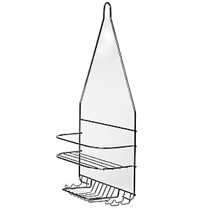 Homebasix SS-SC-25-CH-3L Shower Caddy Small, Chrome