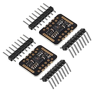 AEDIKO 2pcs MAX30102 Heart Rate Sensor Module Pulse Detection Blood Oxygen Concentration Module