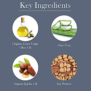 Olivae Conditioner, Organic Olive Oil Conditioner with Organic Botanical Oils, Specially Formulated to Nourish Hair Follicles, Roots & Scalp. 8 oz.