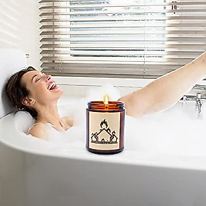 Funny My Friendship is Like This Candle Gift to Friends, Soy Wax Lavender, Eucalyptus Scented Candles to Best Friends